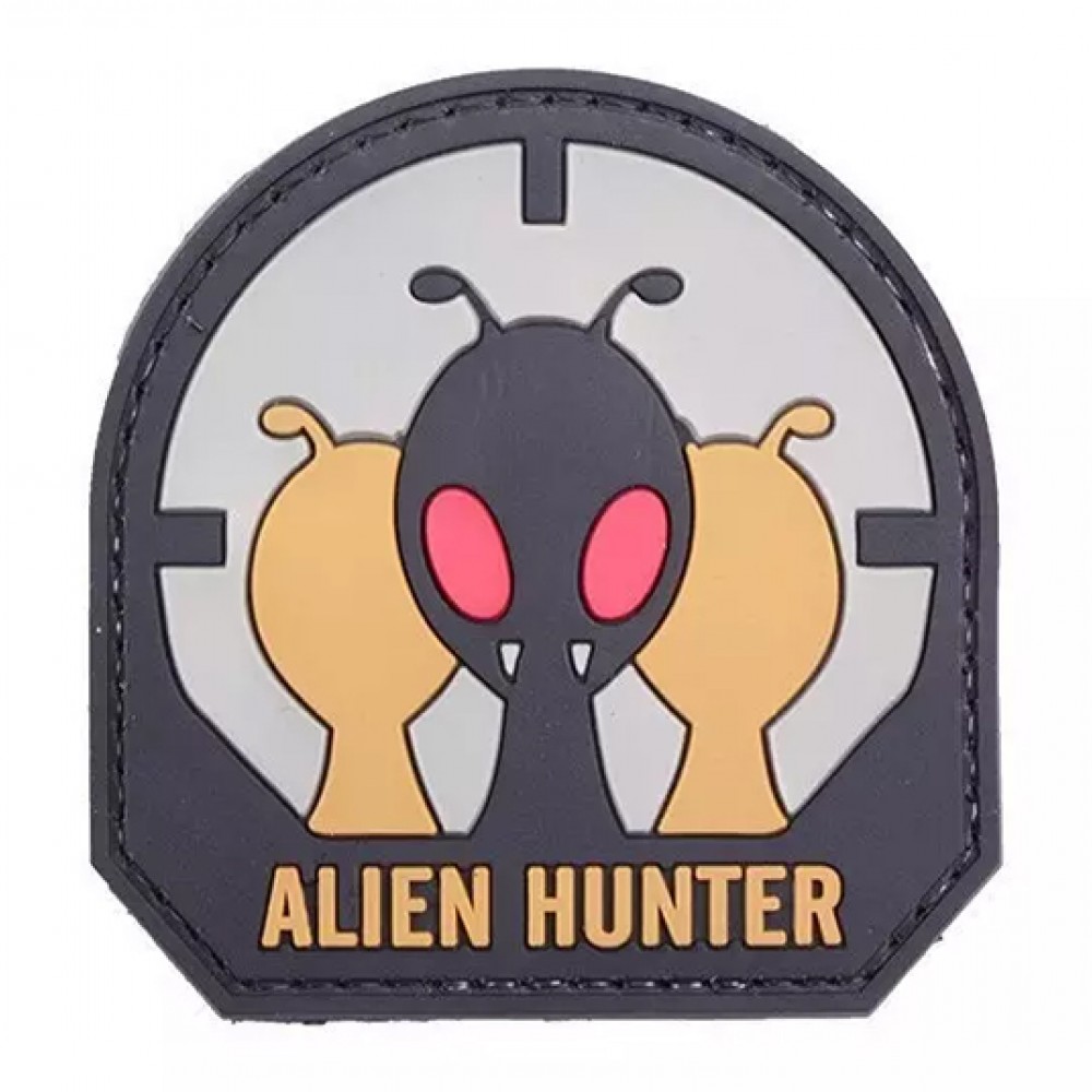 PVC Nášivka - Alien hunter (BK)